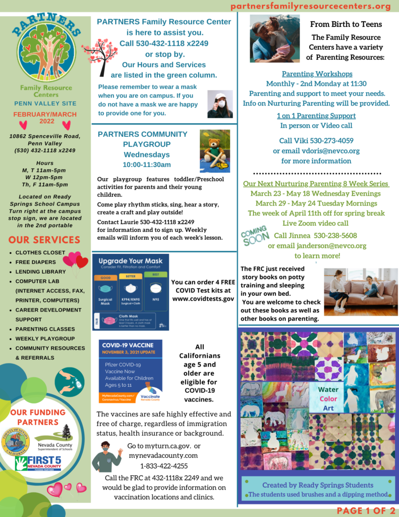 This Weeks Featured Newsletter: PV FRC – Community Support Network of ...